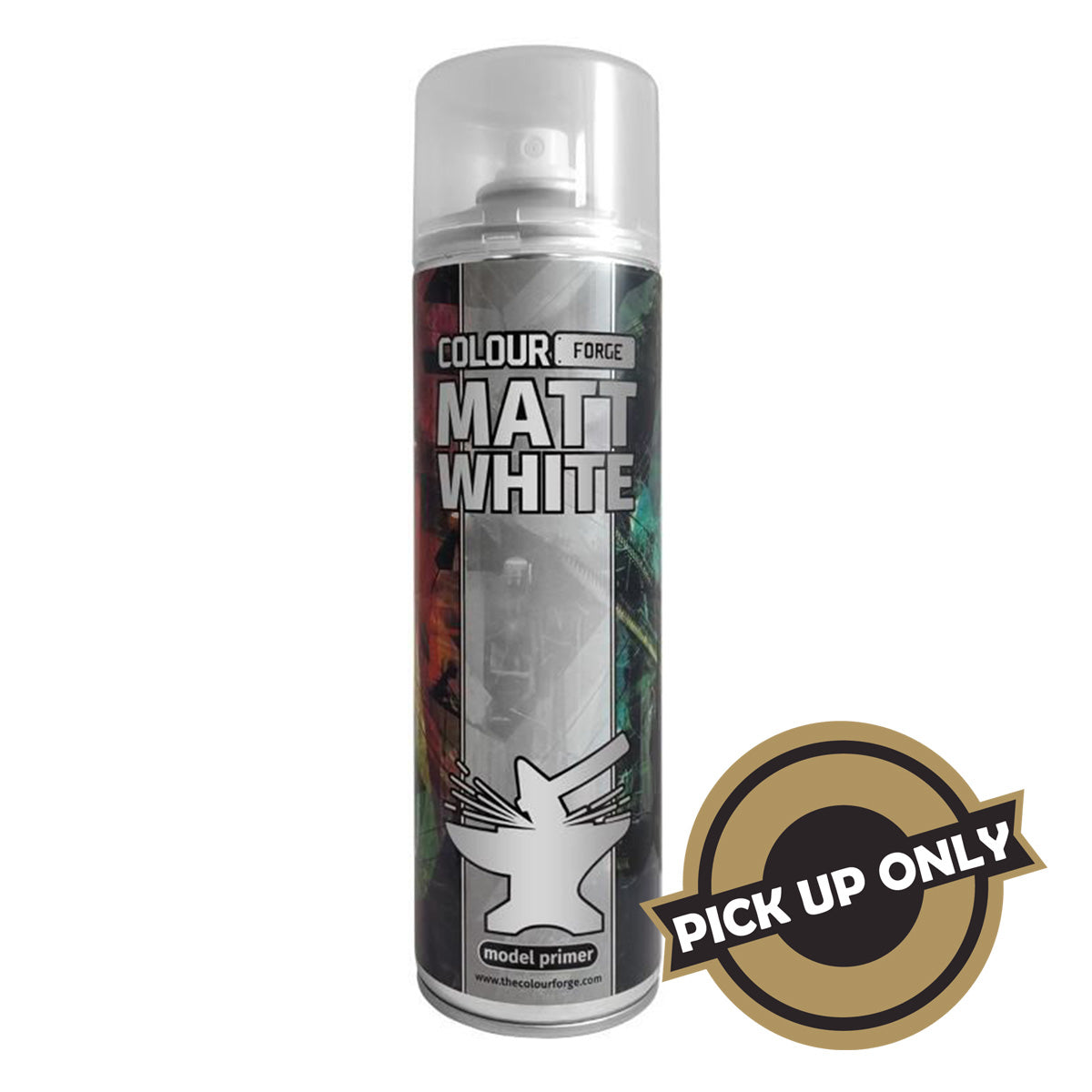 Colour Forge - Aerosol Spray Primer - Matt White 500ml – Gameology product