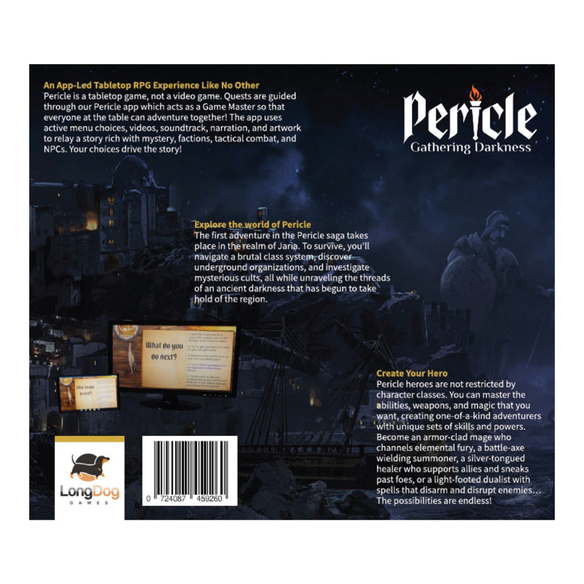 Pericle - Gathering Darkness – Gameology product