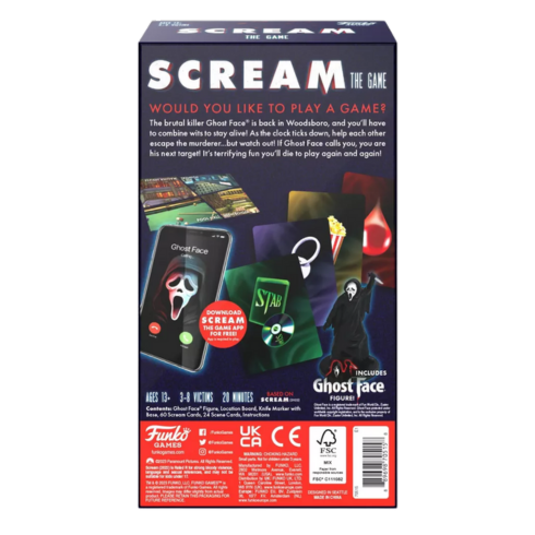 SCREAM The Game – Gameology product