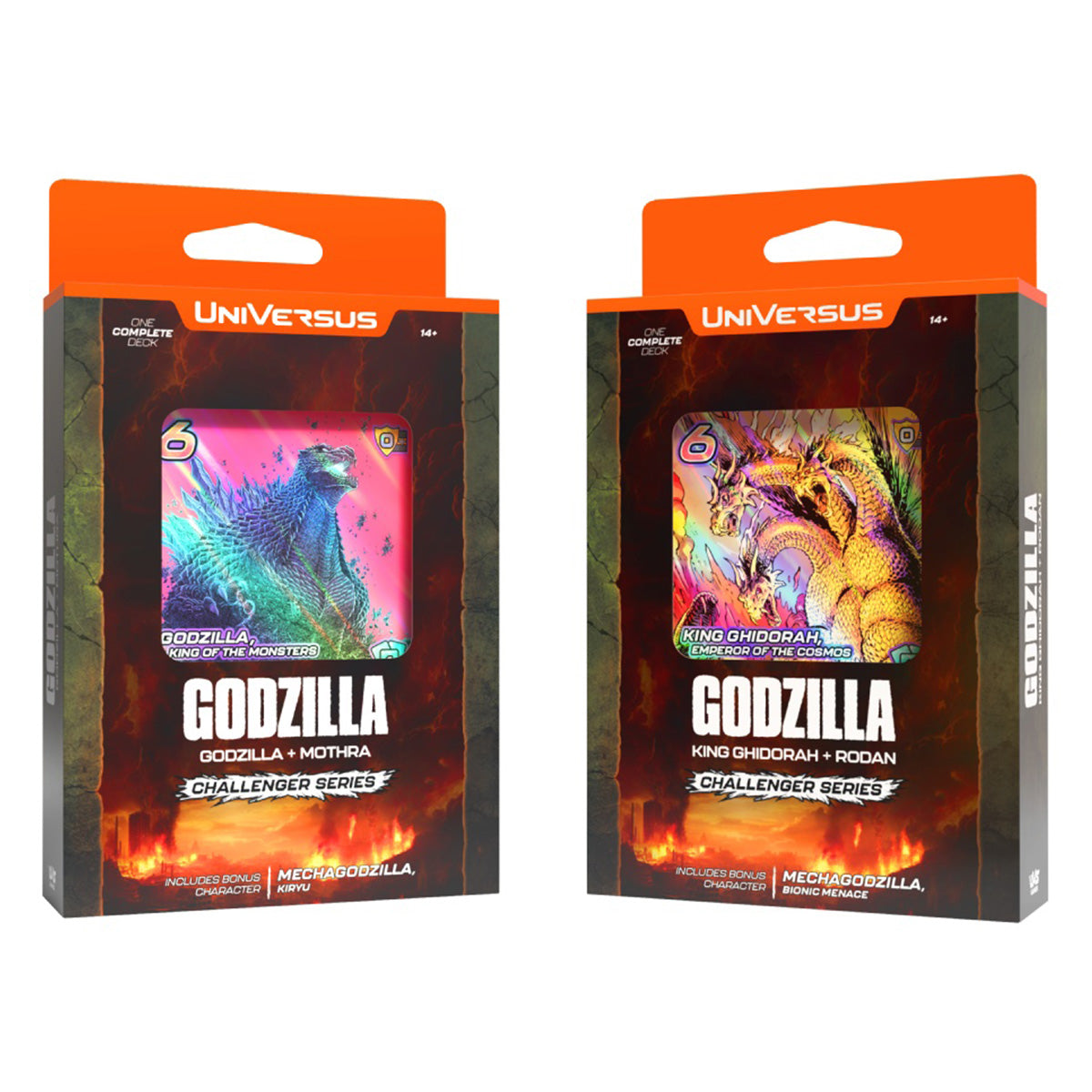 Universus Challenger Series Decks: Godzilla (Pair) – Gameology product