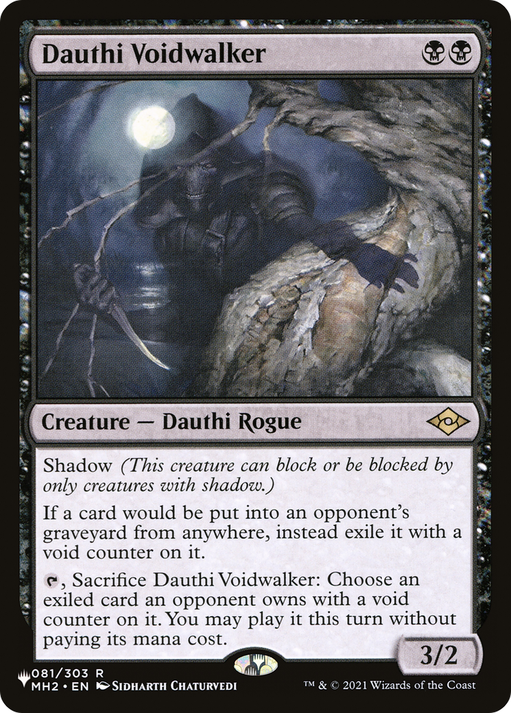Dauthi Voidwalker (LIST-MH2-81) - The List - Magic The Gathering – Gameology product