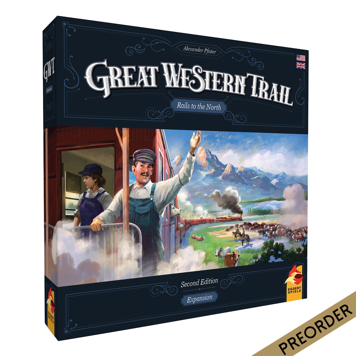 Great Western Trail (Second Edition): Rails to the North Expansion ...