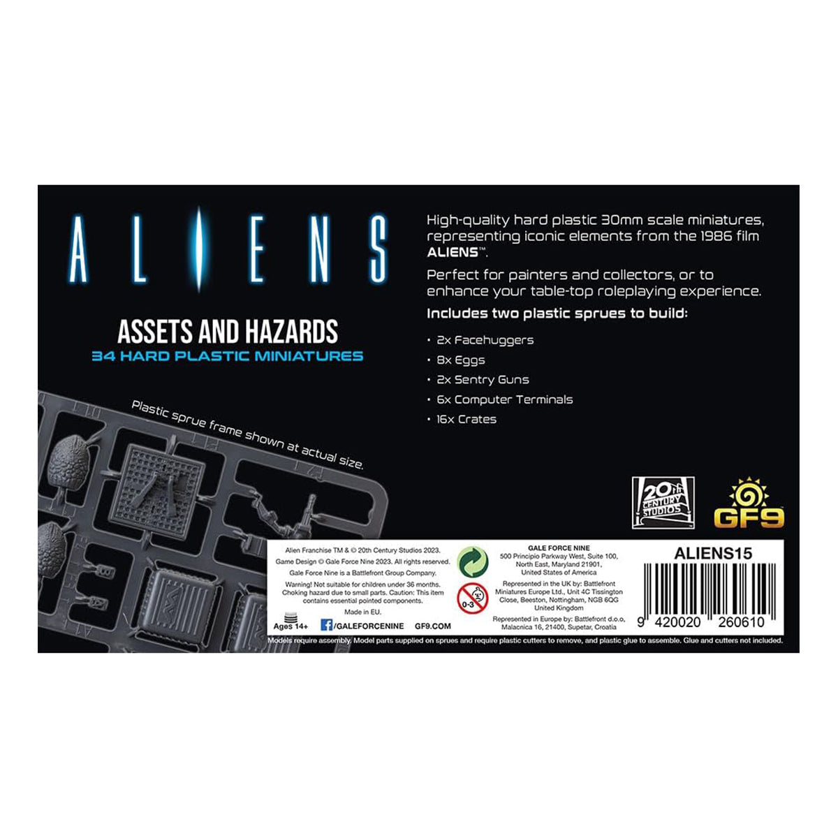 Aliens: Another Glorious Day in the Corps - Assets and Hazards Expansi ...