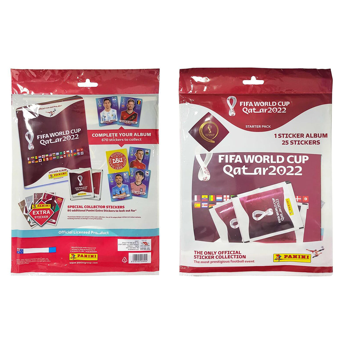 PANINI 2022 FIFA World Cup Qatar Sticker Starter Pack – Gameology product
