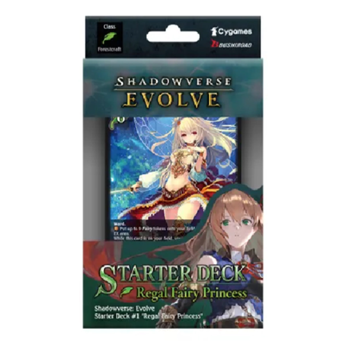 Shadowverse Evolve SD01 Regal Fairy Princess Starter Deck – Gameology product
