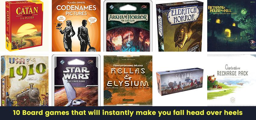 Top 10 Best Board games that will instantly make you fall head over ...