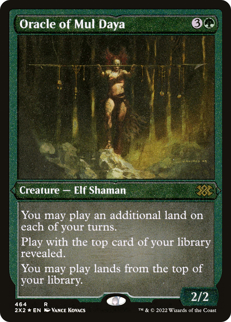 ETCHED Oracle of Mul Daya 2X2 464 Double Masters 2022 Magic – Gameology