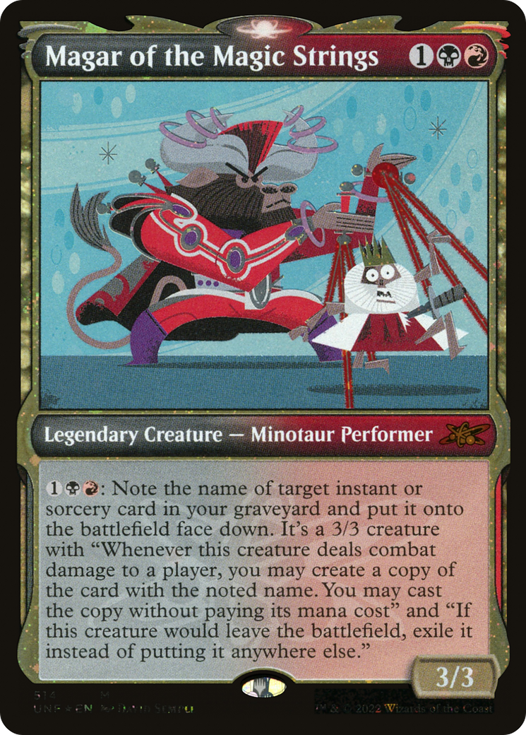 Magar of the Magic Strings Showcase Galaxy UNF 514 Unfinity Magic ...