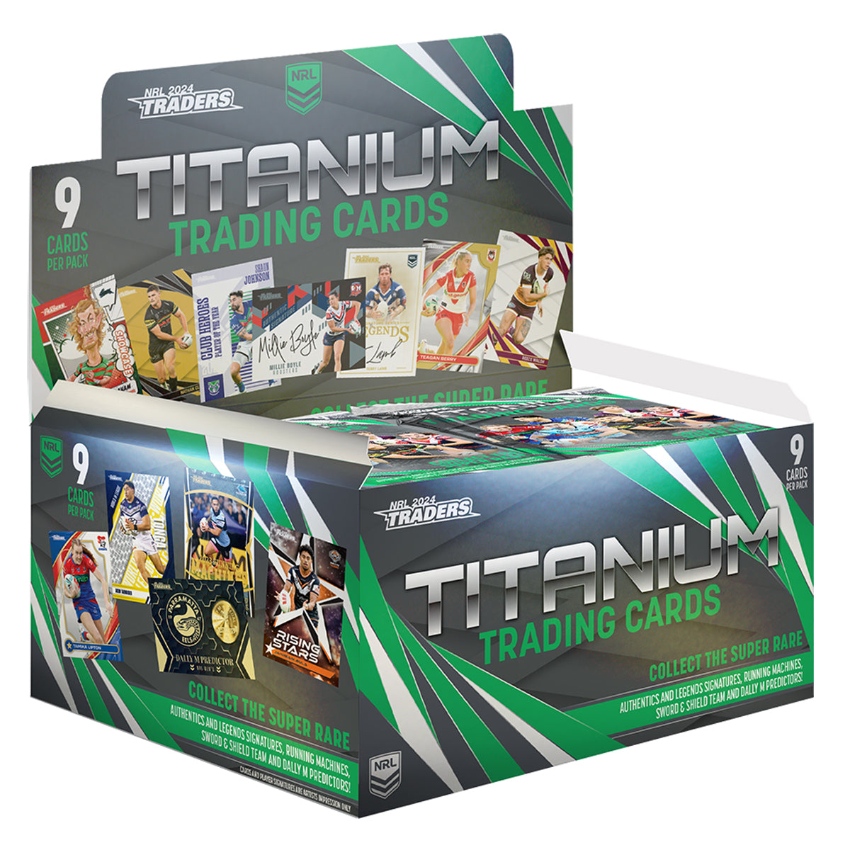 2024 NRL Traders Rugby Trading Cards PRIORITY Titanium Hobby Box ...