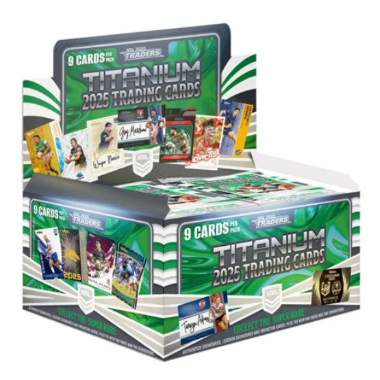 2025 NRL Traders Rugby Trading Cards Titanium Hobby Box – Gameology product