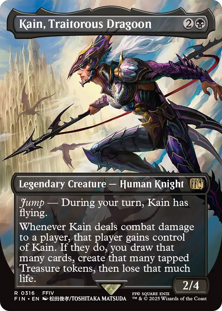 Kain Traitorous Dragoon FIN 316 FINAL FANTASY Magic – Gameology