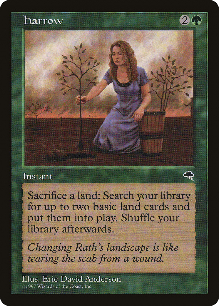 Harrow (TMP-230) - Tempest - Magic The Gathering – Gameology product