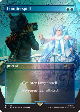 Counterspell 1589 Rainbow SLD 1589 Secret Lair Drop Series Magic ...