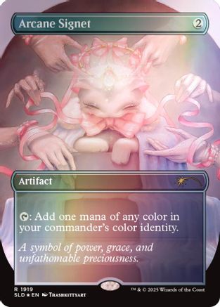 Arcane Signet 1919 Rainbow SLD 1919 Secret Lair Drop Series Magic ...