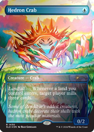 Hedron Crab Rainbow SLD 1430 Secret Lair Drop Series Magic – Gameology