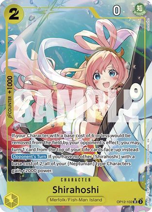 Shirahoshi Alternate Art OP12 102 Legacy of the Master – Gameology
