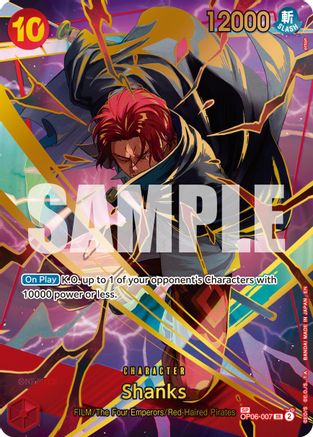 Shanks Alternate Art OP06 007 Premium Booster The Best Vol. 2 – Gameology
