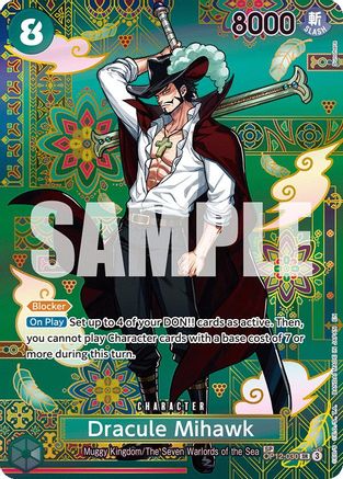 Dracule Mihawk - OP12-030 (SP) (OP12-030) - The Azure Sea's Seven ...