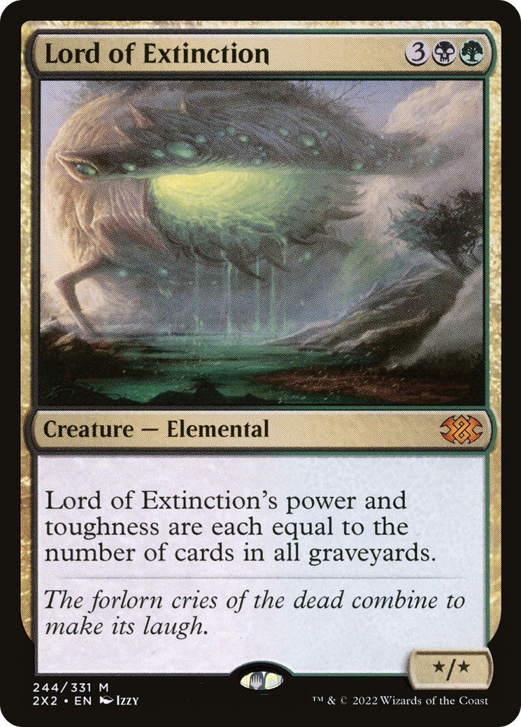 Lord of Extinction (2X2-244) - Double Masters 2022 - Magic The Gatheri ...
