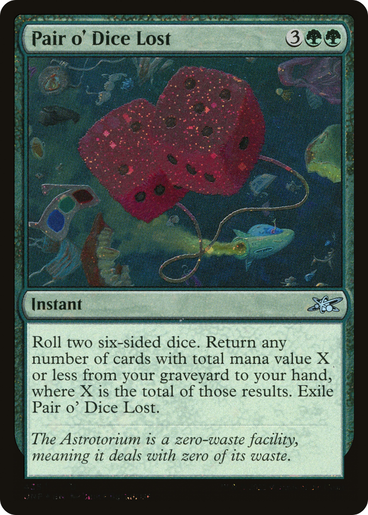 Pair o' Dice Lost Galaxy UNF 435 Unfinity Magic – Gameology