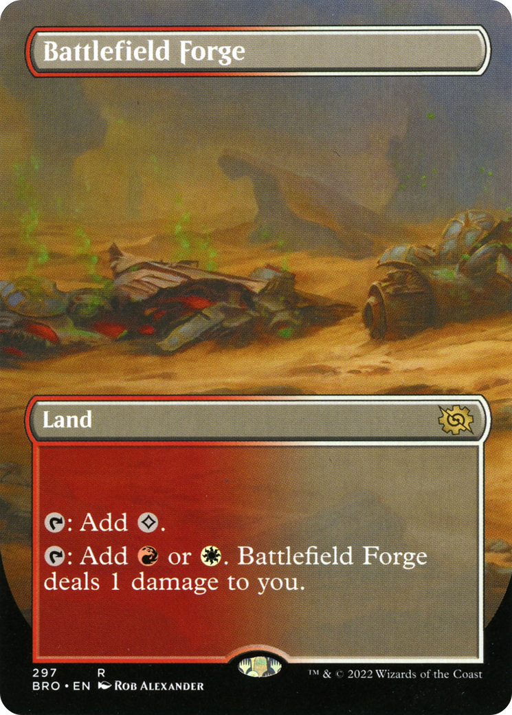Battlefield Forge Borderless BRO 297 The Brothers' War Magic – Gameology