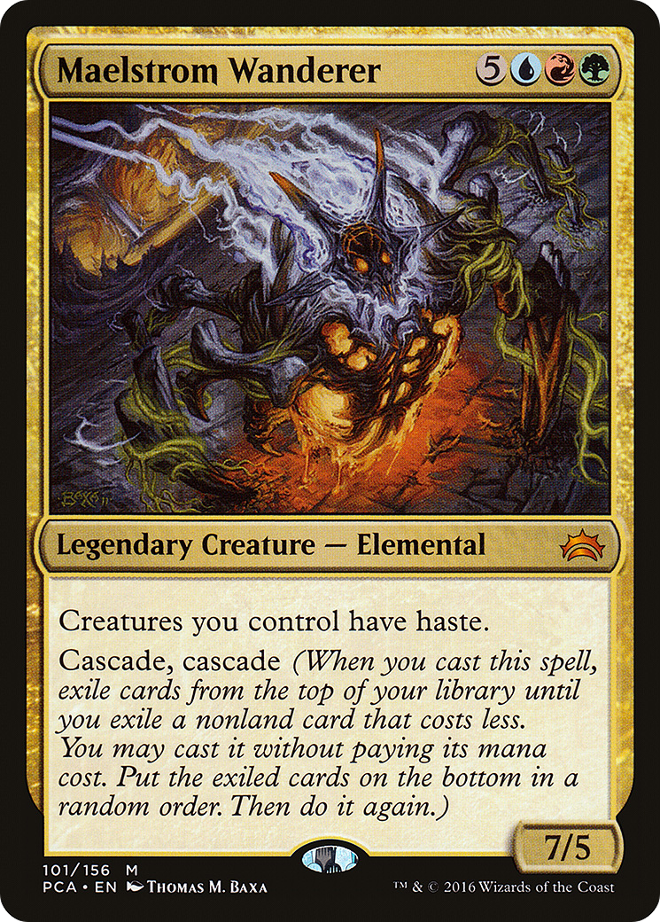 Maelstrom Wanderer (PCA-101) - Planechase Anthology - Magic The Gather ...