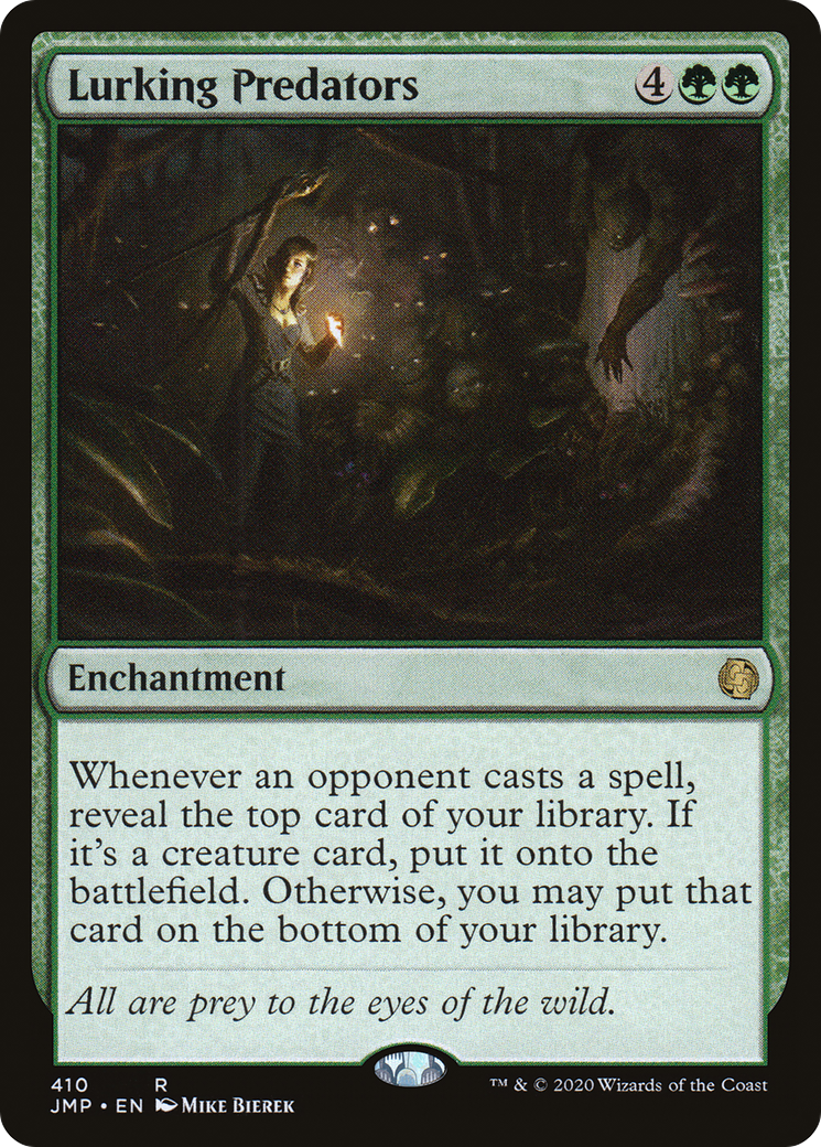 Lurking Predators (JMP-410) - Jumpstart - Magic The Gathering ...