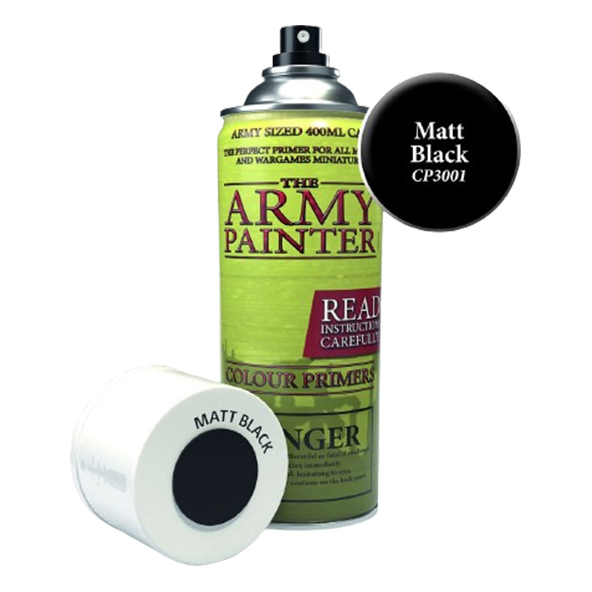 Army Painter Aerosol Spray Primer - Matt Black 400ml – Gameology product