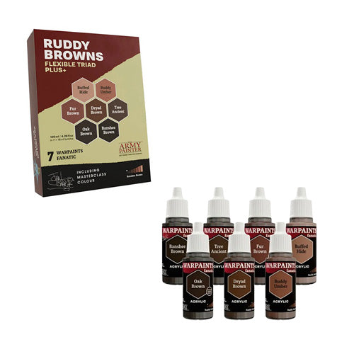 Army Painter Flexible Triad PLUS - Ruddy Browns – Gameology product