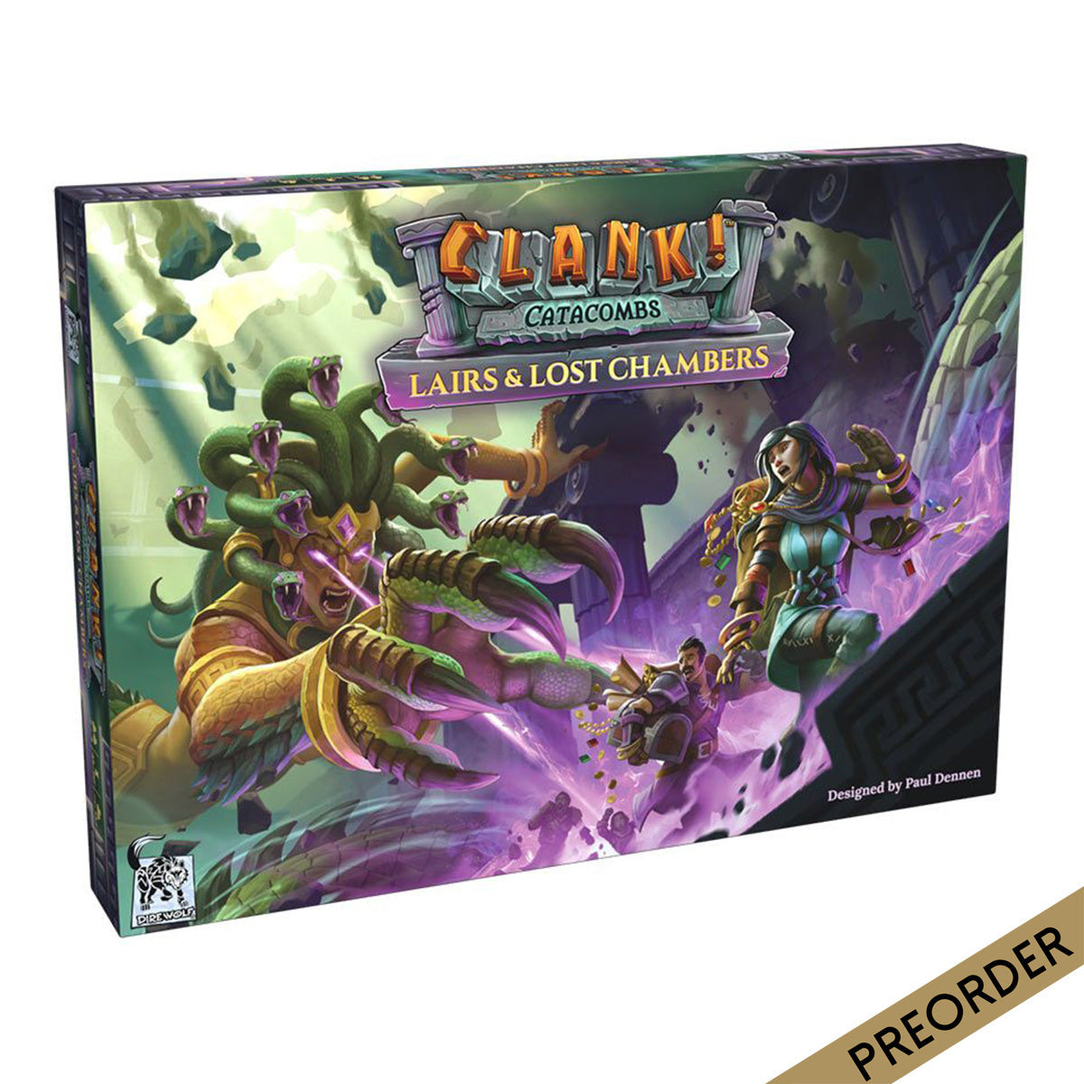 Clank! Catacombs - Lairs & Lost Chambers Expansion – Gameology product