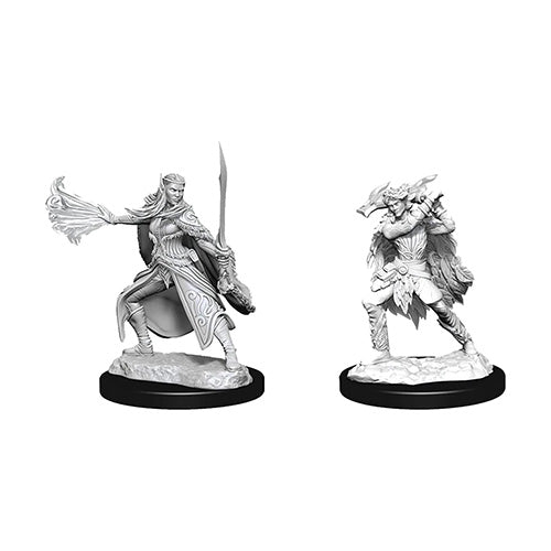 D&D Nolzurs Marvelous Unpainted Miniatures Winter Eladrin & Spring Ela ...
