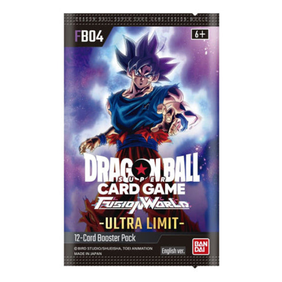Dragon Ball Super Card Fusion World Ultra Limit Booster Box FB04 ...