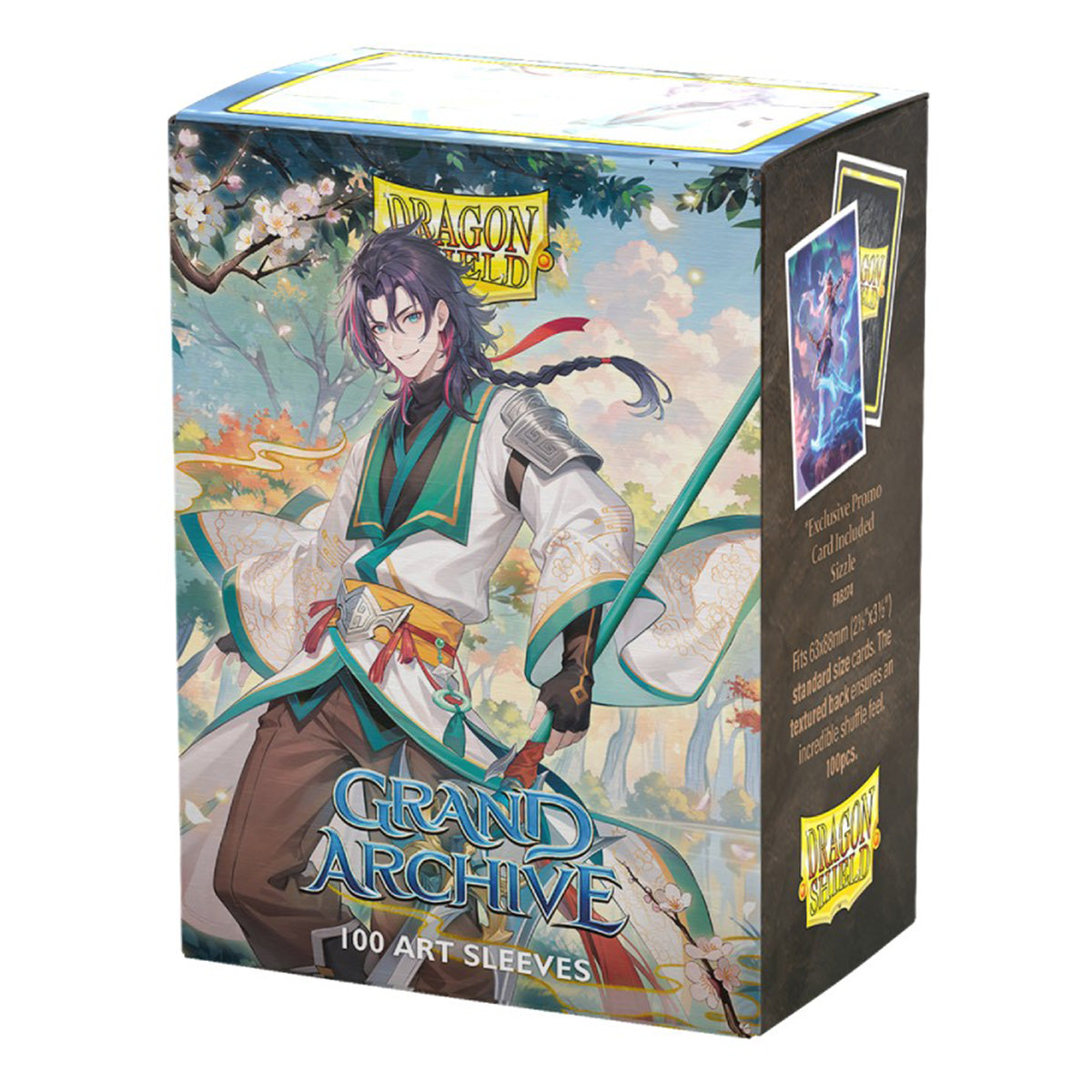 Dragon Shield 100ct Matte Art Grand Archive Jin Fate Defiant Sleeves ...