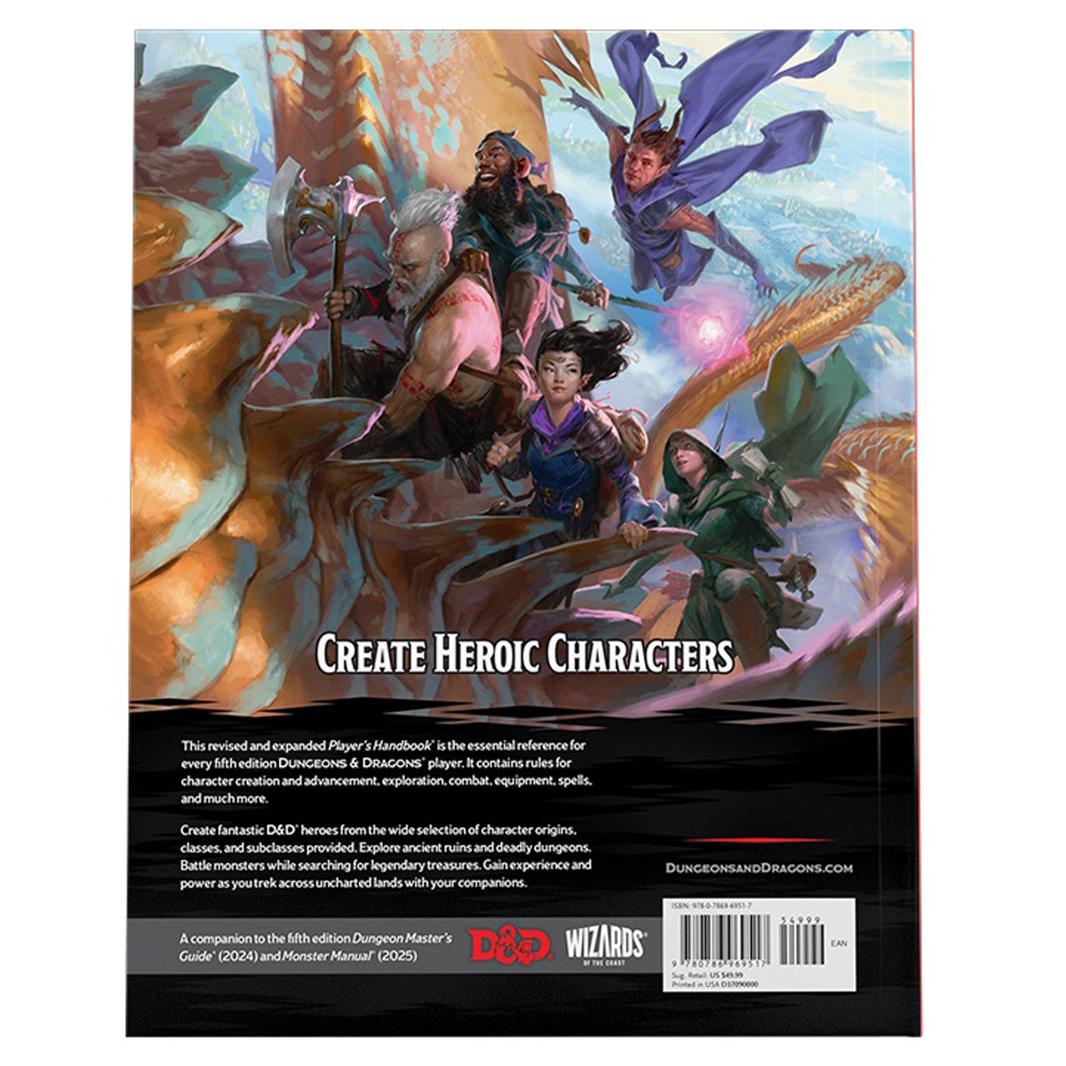 Dungeons & Dragons D&D 2024 Player's Handbook – Gameology product
