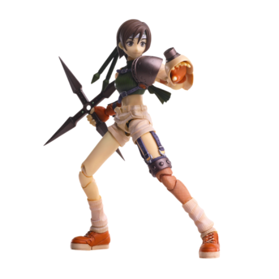 FINAL FANTASY VII - BRING ARTS ACTION FIGURE - YUFFIE KISARAGI ...