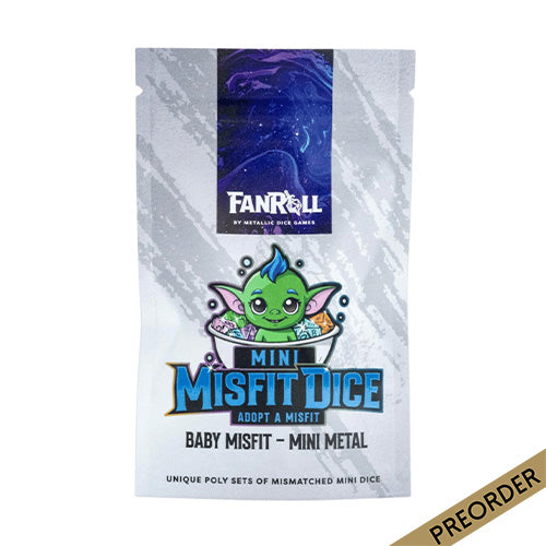 Fanroll Mystery Misfit Mini Metal Polyhedral Dice Set Blind Bag – Gameology