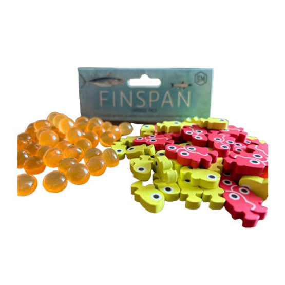 Finspan Upgrade Pack (Wooden Tokens & Squishy Eggs) – Gameology product