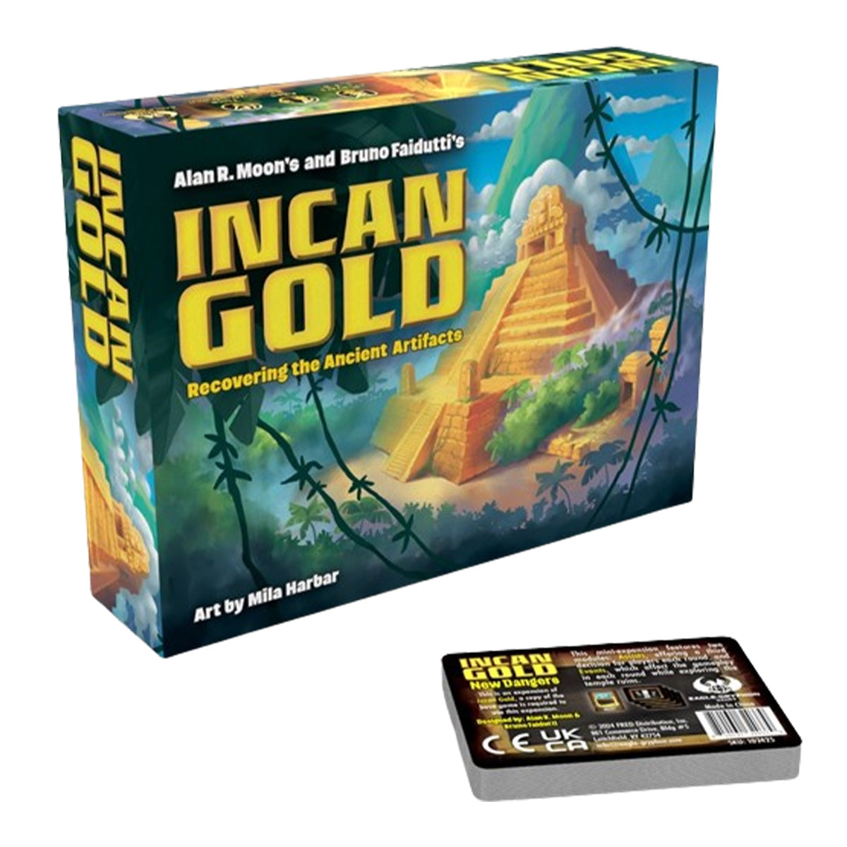 Incan Gold 2024 Edition (Inc New Dangers Expansion) – Gameology product