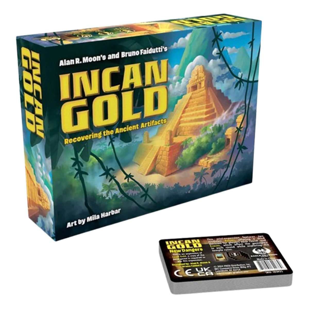 Incan Gold New Dangers Expansion – Gameology product