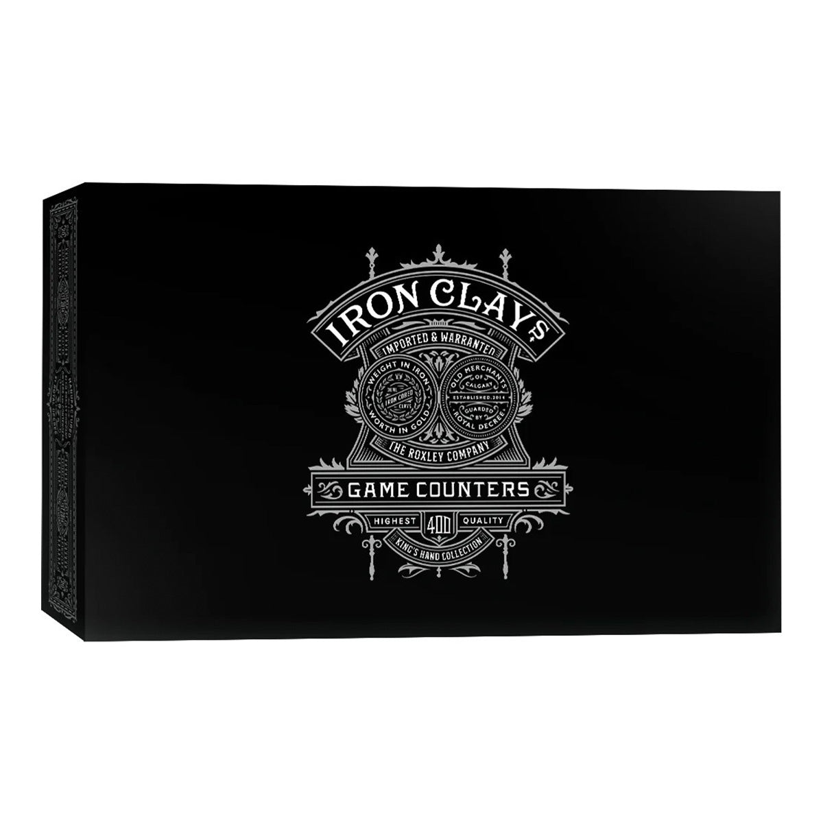 Iron Clays 400 Printed Box Luxury Game Counters Brass Birmingham Lanca ...