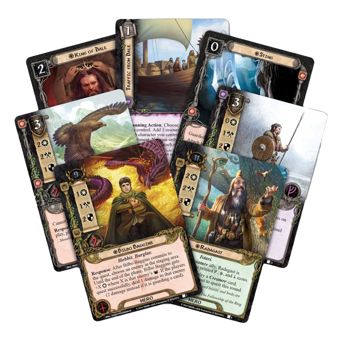 Lord of the Rings LCG Ered Mithrin Hero Expansion – Gameology product