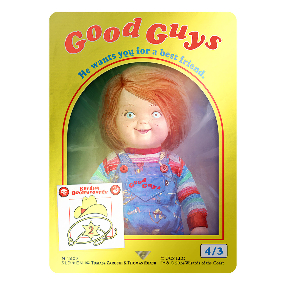 Magic Secret Lair Camp Totally Safe Drop Chucky Foil Edition ...