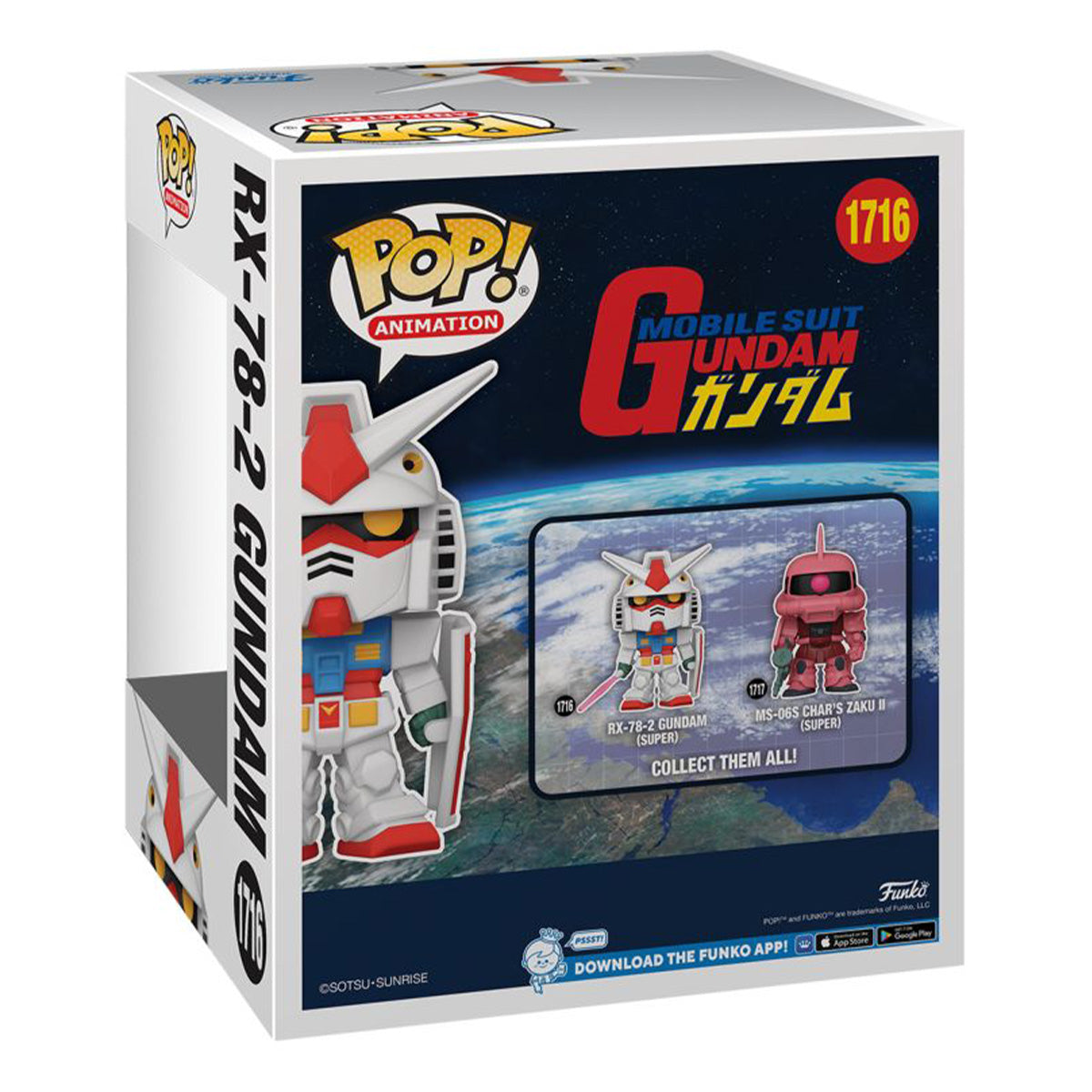 Mobile Suit Gundam - RX-78-2 Gundam 6" Pop! Vinyl – Gameology product