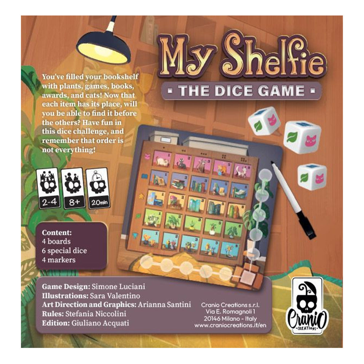 My Shelfie The Dice Game – Gameology product