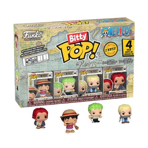 One Piece - Luffy Bitty Pop! 4-Pack – Gameology