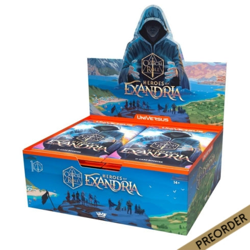 UniVersus Critical Role Heroes of Exandria Booster Box – Gameology product