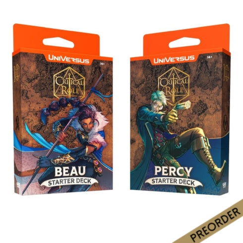 UniVersus Critical Role Heroes of Exandria Starter Deck (Pair) – Gameology