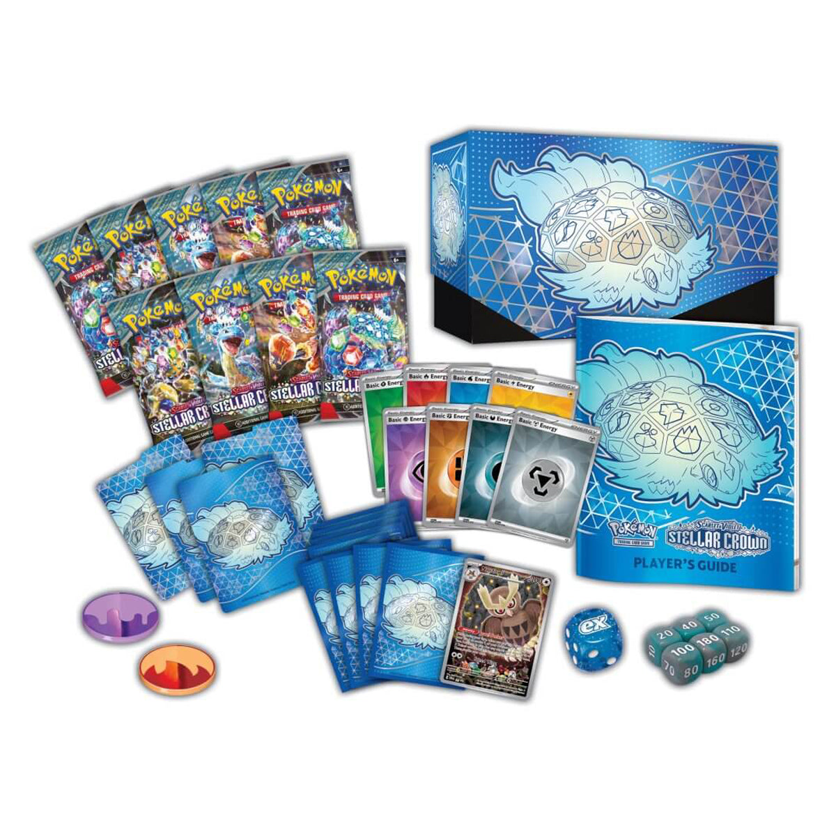 Scarlet & Violet Stellar Crown Elite Trainer Box POKEMON TCG ...