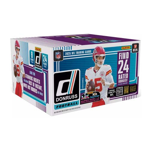 Panini Donruss 2025 NFL Football Retail Pack Booster Box – Gameology
