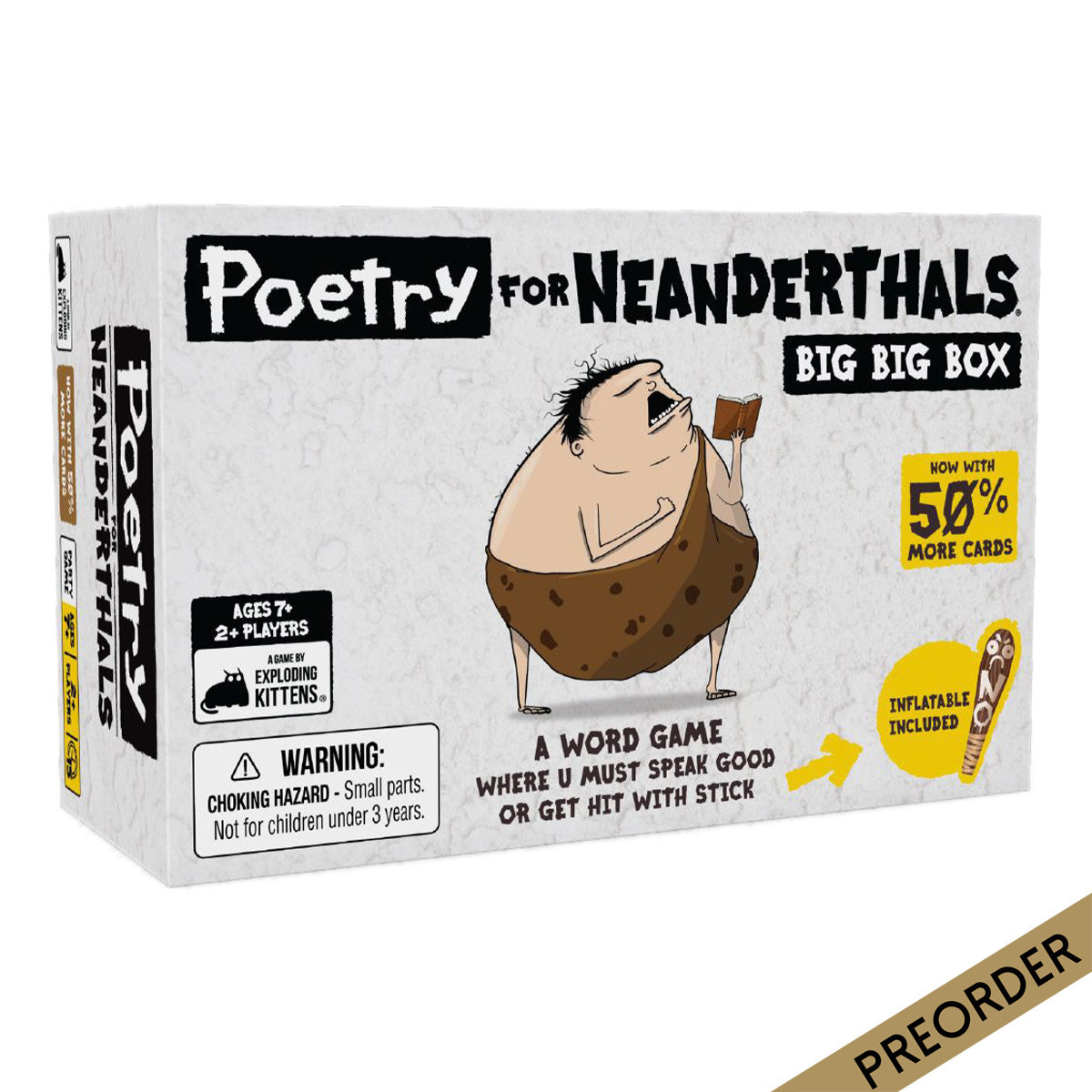 Poetry for Neanderthals Big Box (by Exploding Kittens) – Gameology